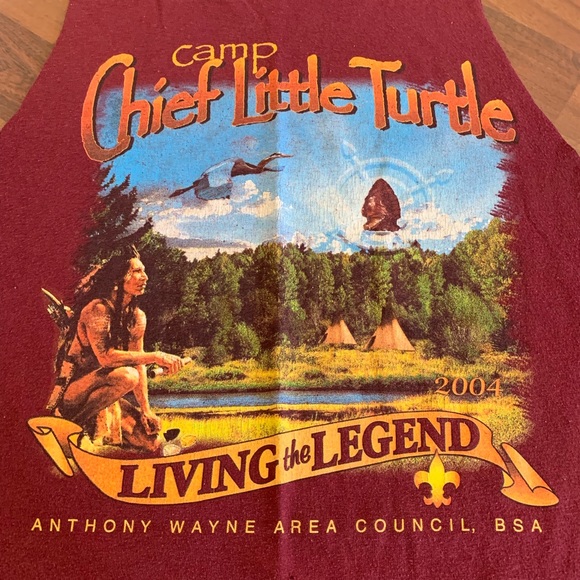 Tops | Vintage 204 Bsa Camp Shirt Boy Scouts Womens L | Poshmark